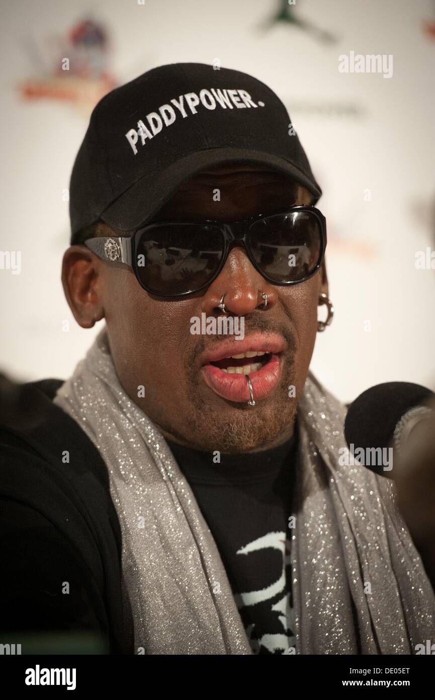 Manhattan, New York, USA. 9th Sep, 2013. DENNIS RODMAN, with ...