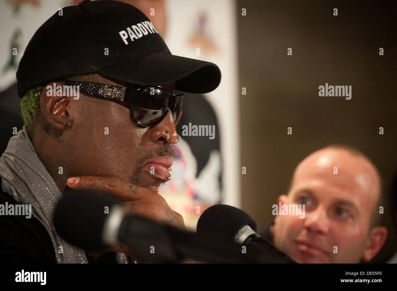 Manhattan, New York, USA. 9th Sep, 2013. DENNIS RODMAN, with ...