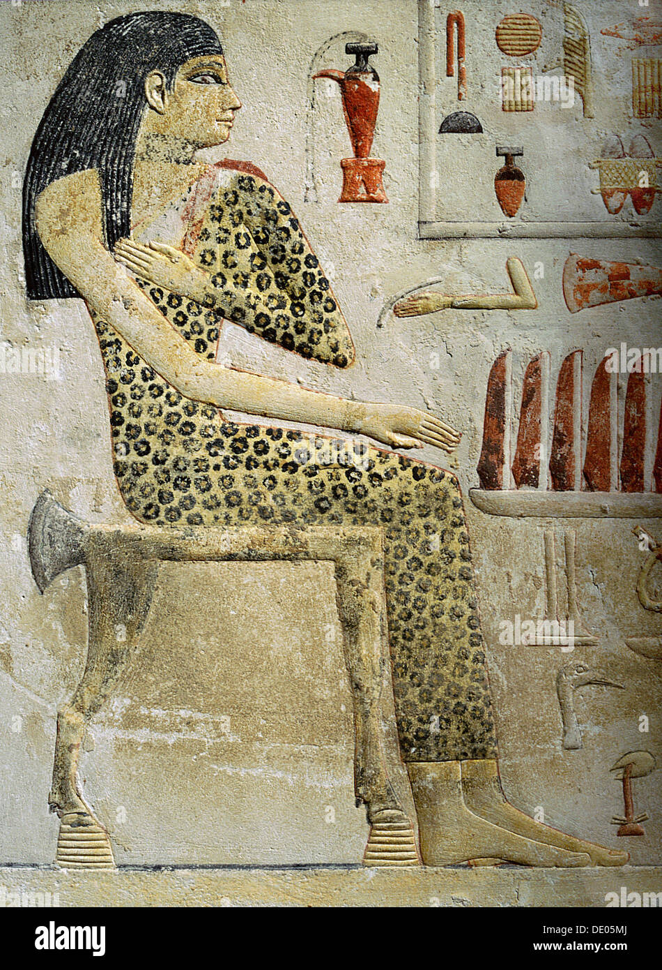 Ancient egyptian painted stele hi-res stock photography and images - Alamy