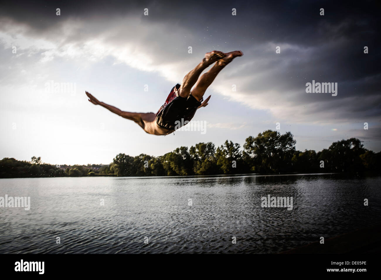 Person plunging hi-res stock photography and images - Alamy