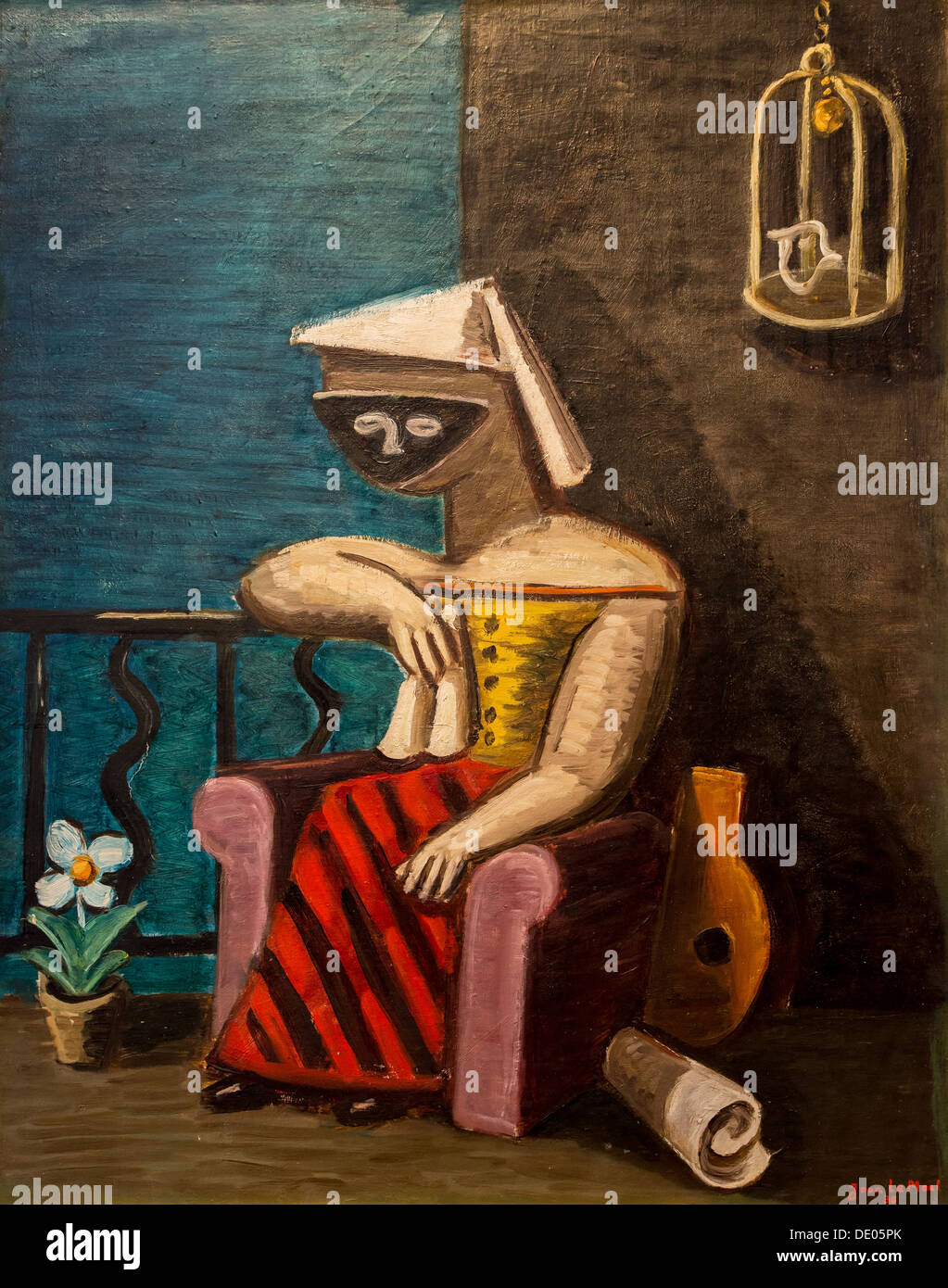 20th century - Sitting Person, 1936 - Jean Le Moal Philippe Sauvan ...