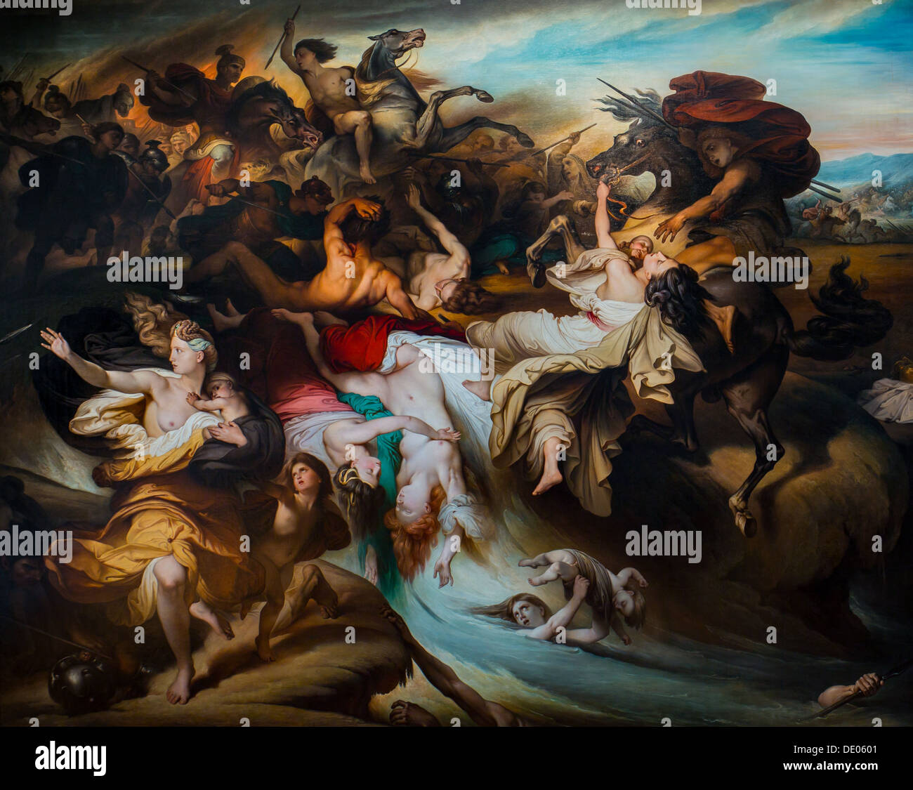 19th century - The Defeat of the Cimbri and Teutons by Marius, 1853 ...