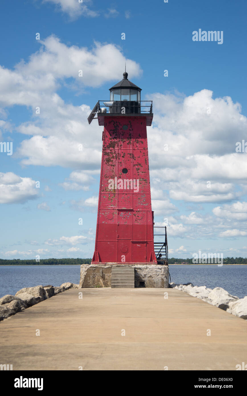 Manistique Lighthouse High Resolution Stock Photography and Images - Alamy