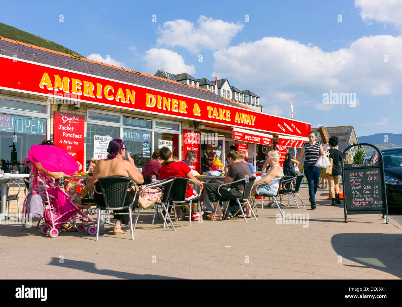 American themed diner hi-res stock photography and images - Alamy