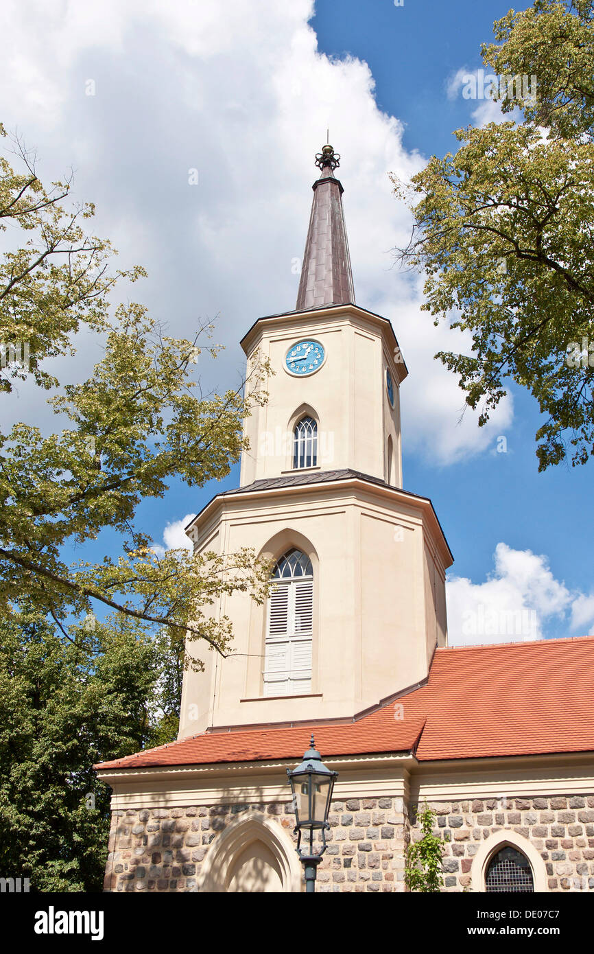 Church of St. Andrew, historic old town of Teltow, Brandenburg Stock ...