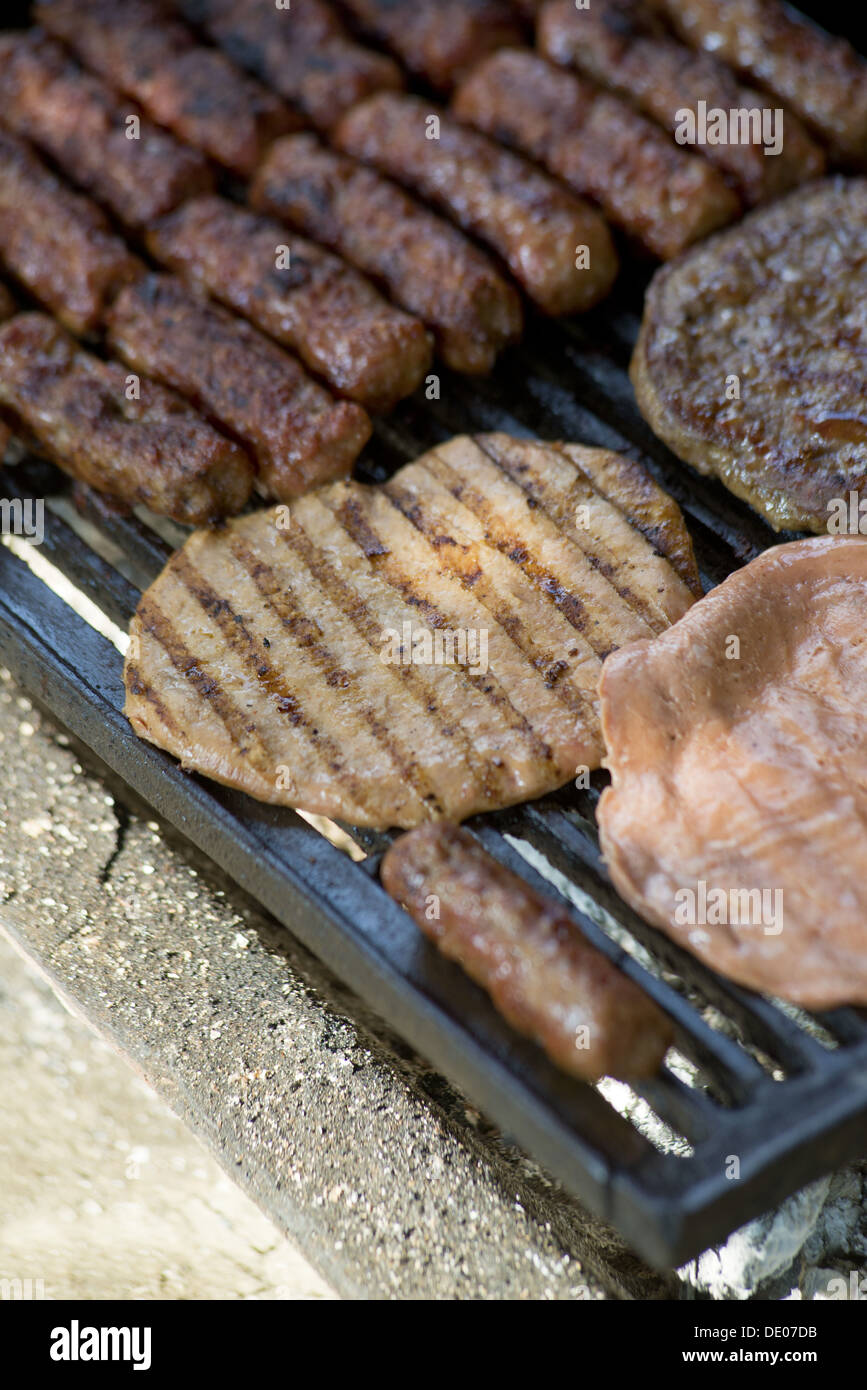Barbecue food plate hi-res stock photography and images - Alamy