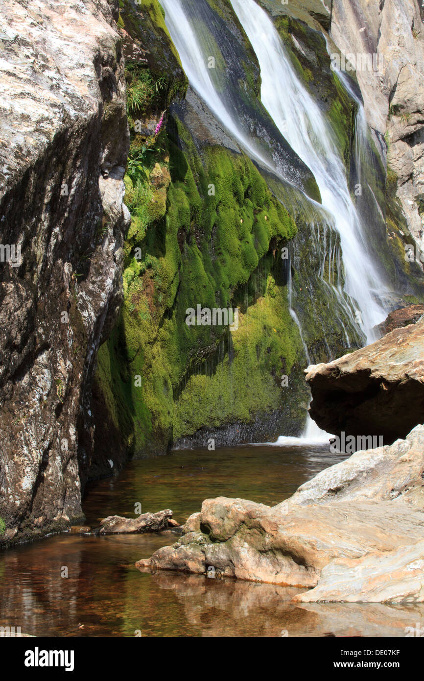 Powerscourt Waterfall in County Wicklow, Ireland Stock Photo - Alamy