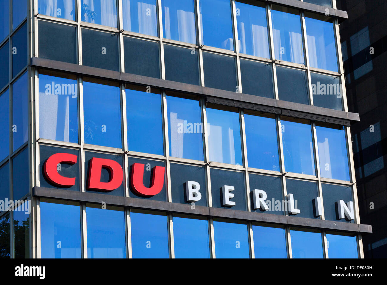 Building of the CDU Berlin, Christian Democratic Union, Wittenbergplatz ...