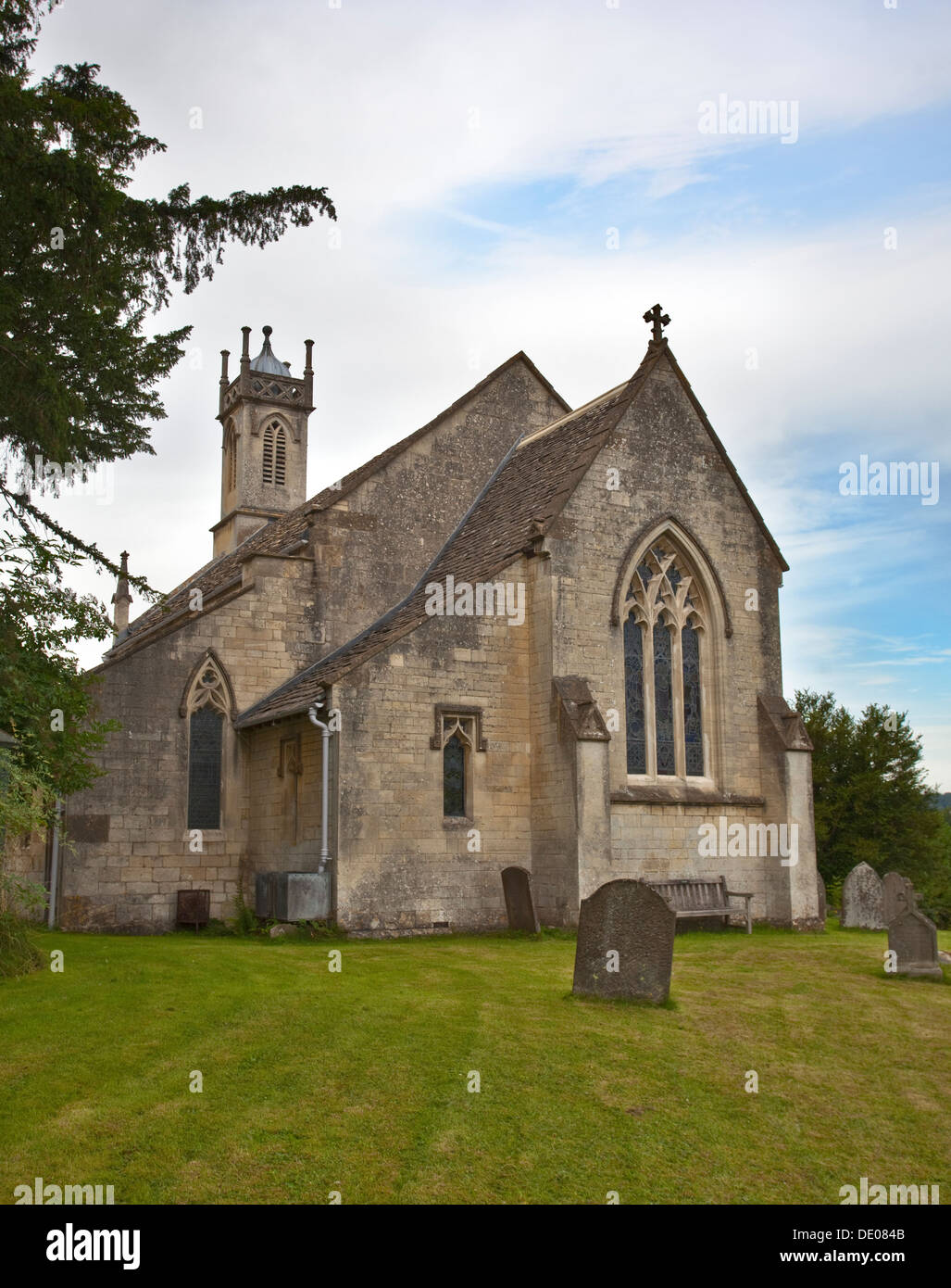 Sheepscombe village gloucestershire england hi-res stock photography ...
