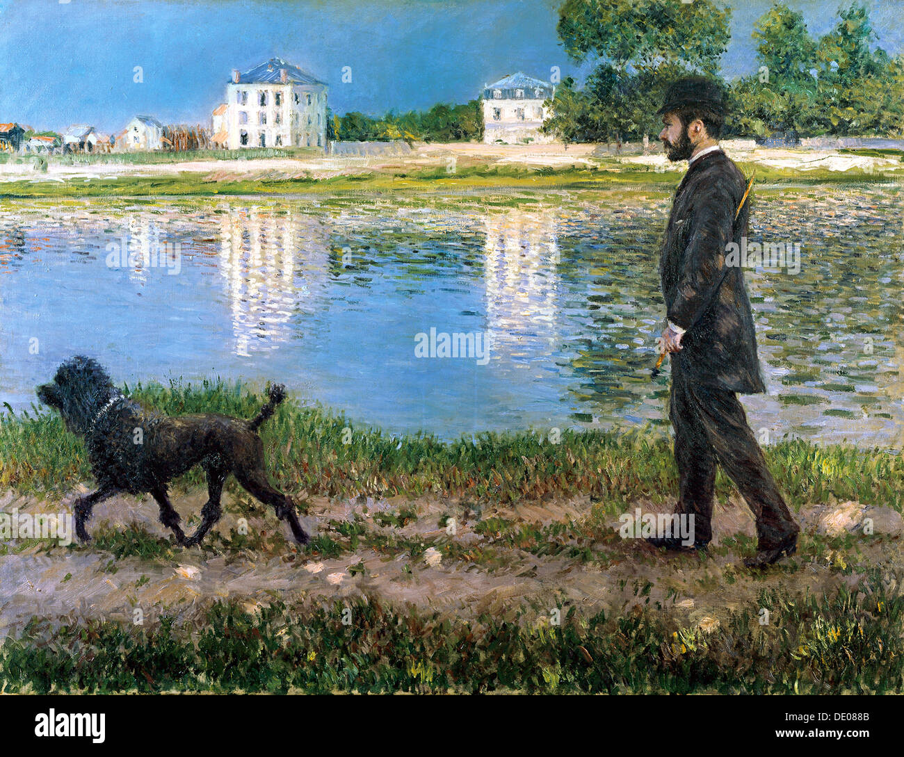 'Richard Gallo and His Dog at Petit Gennevilliers', c1883-1884. Artist ...