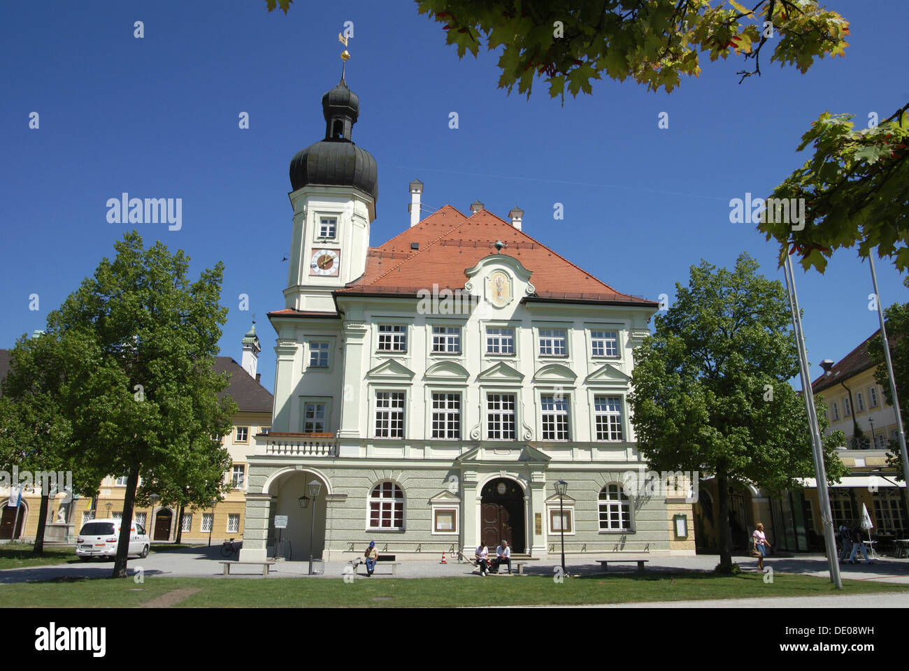Town hall, Altoetting, Bavaria Stock Photo - Alamy