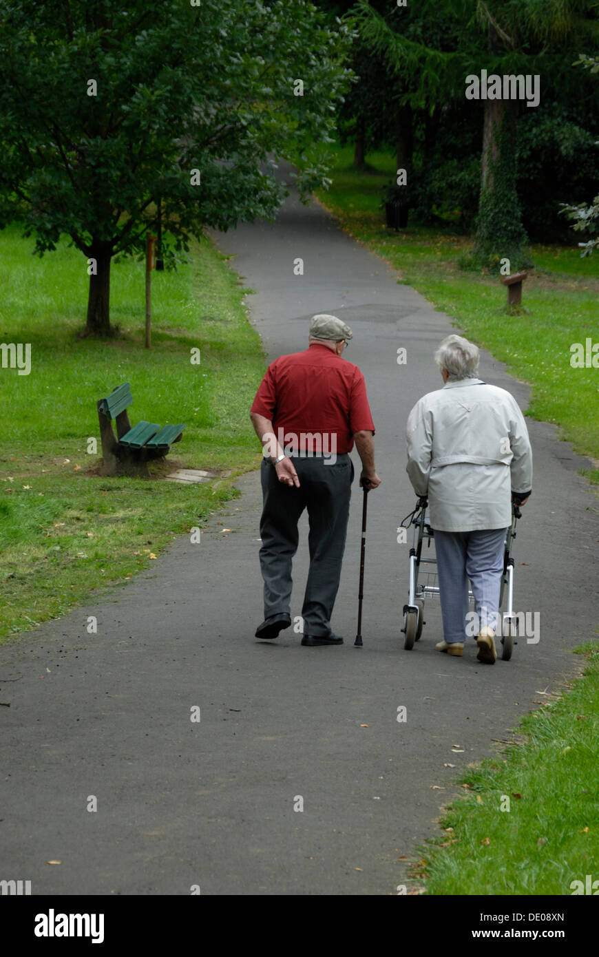 Woman strolling pair hi-res stock photography and images - Alamy