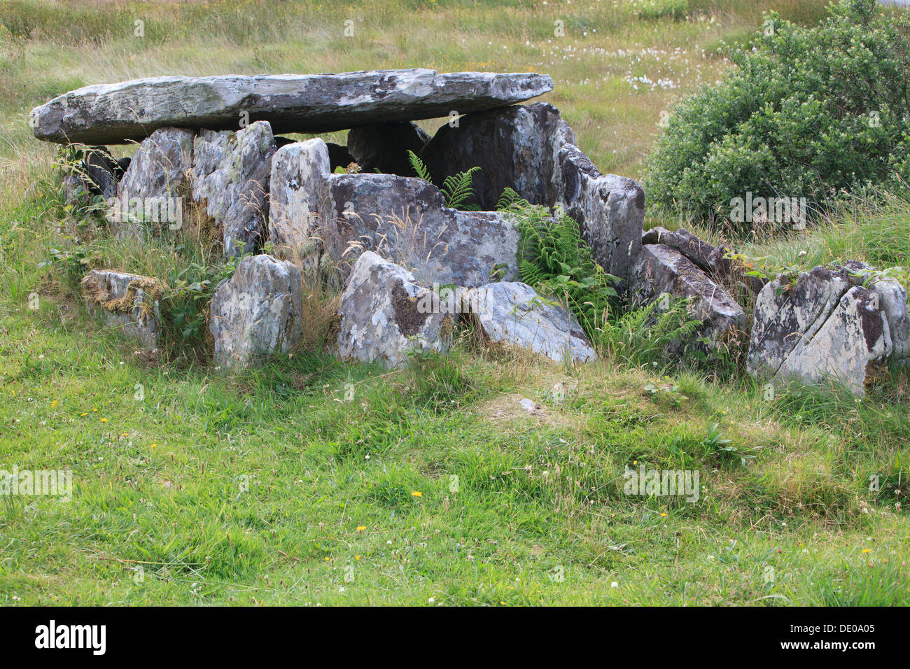 The Yellow River Land megalithic wedge tomb in County Mayo, Ireland ...