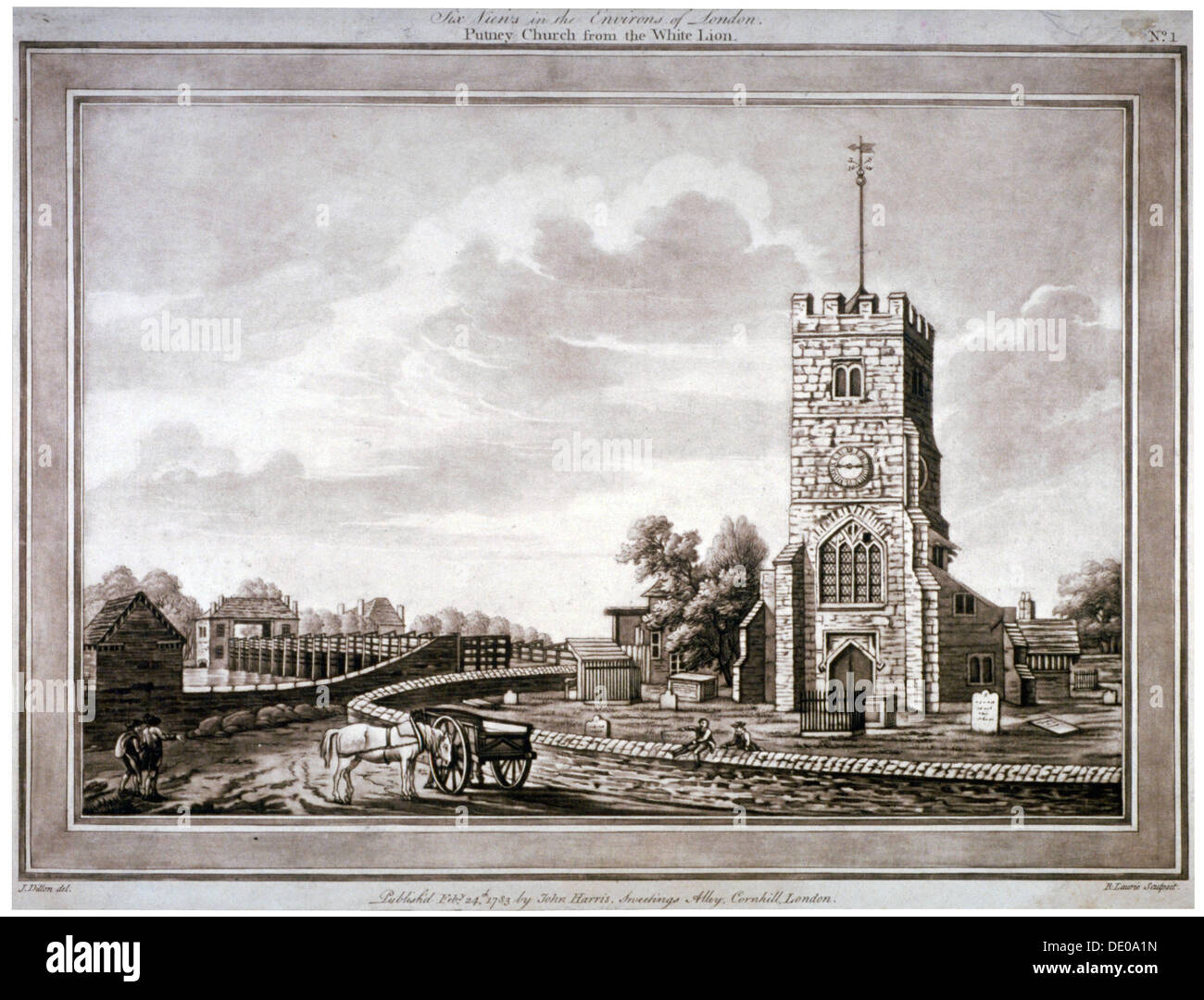 St marys church putney hi-res stock photography and images - Alamy