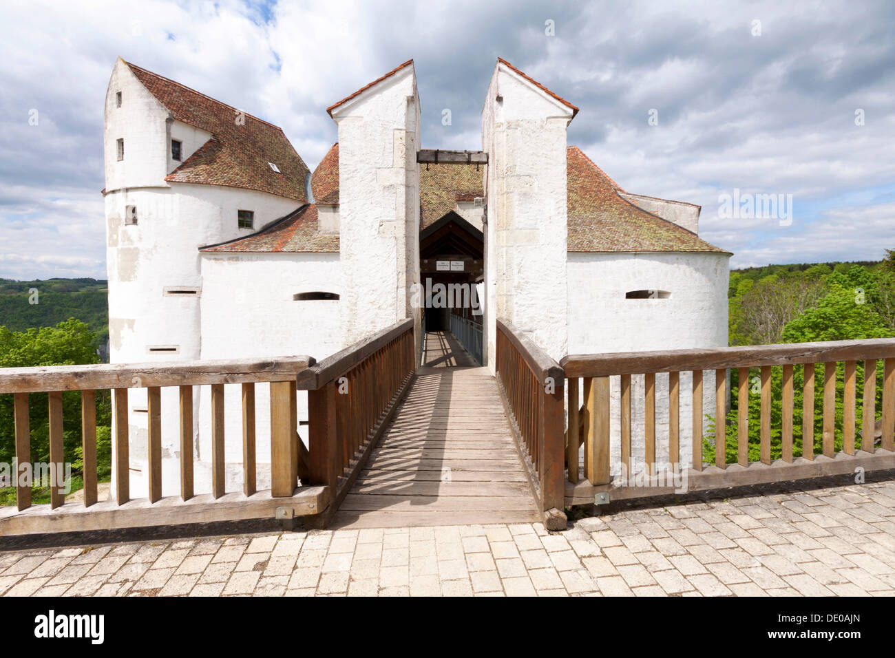 Burg Wildenstein Castle in the Danube Valley, Leibertingen, Baden ...