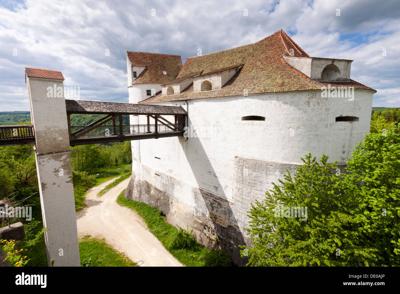 Burg Wildenstein Castle in the Danube Valley, Leibertingen, Baden ...