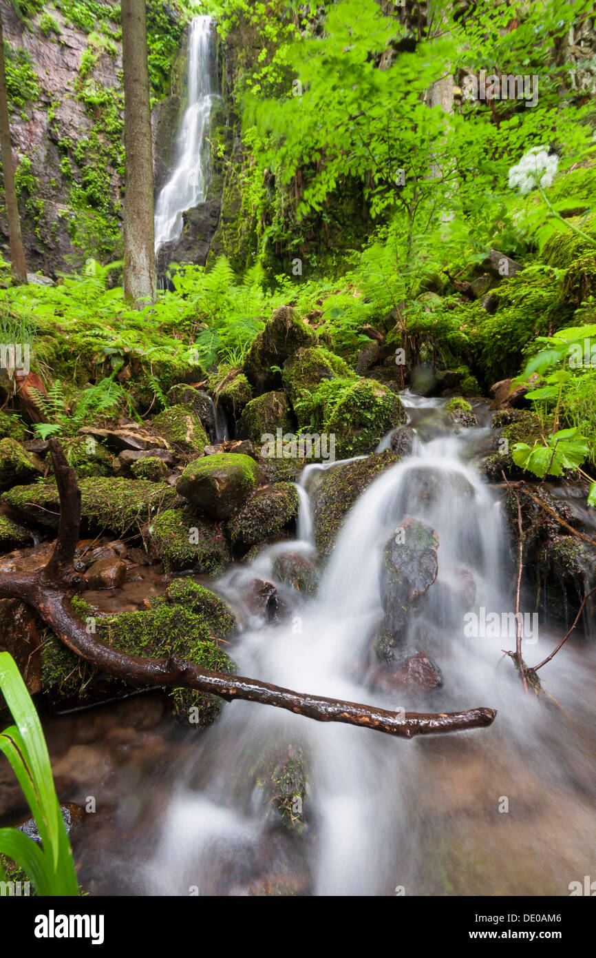 Burgbach waterfalls hi-res stock photography and images - Alamy