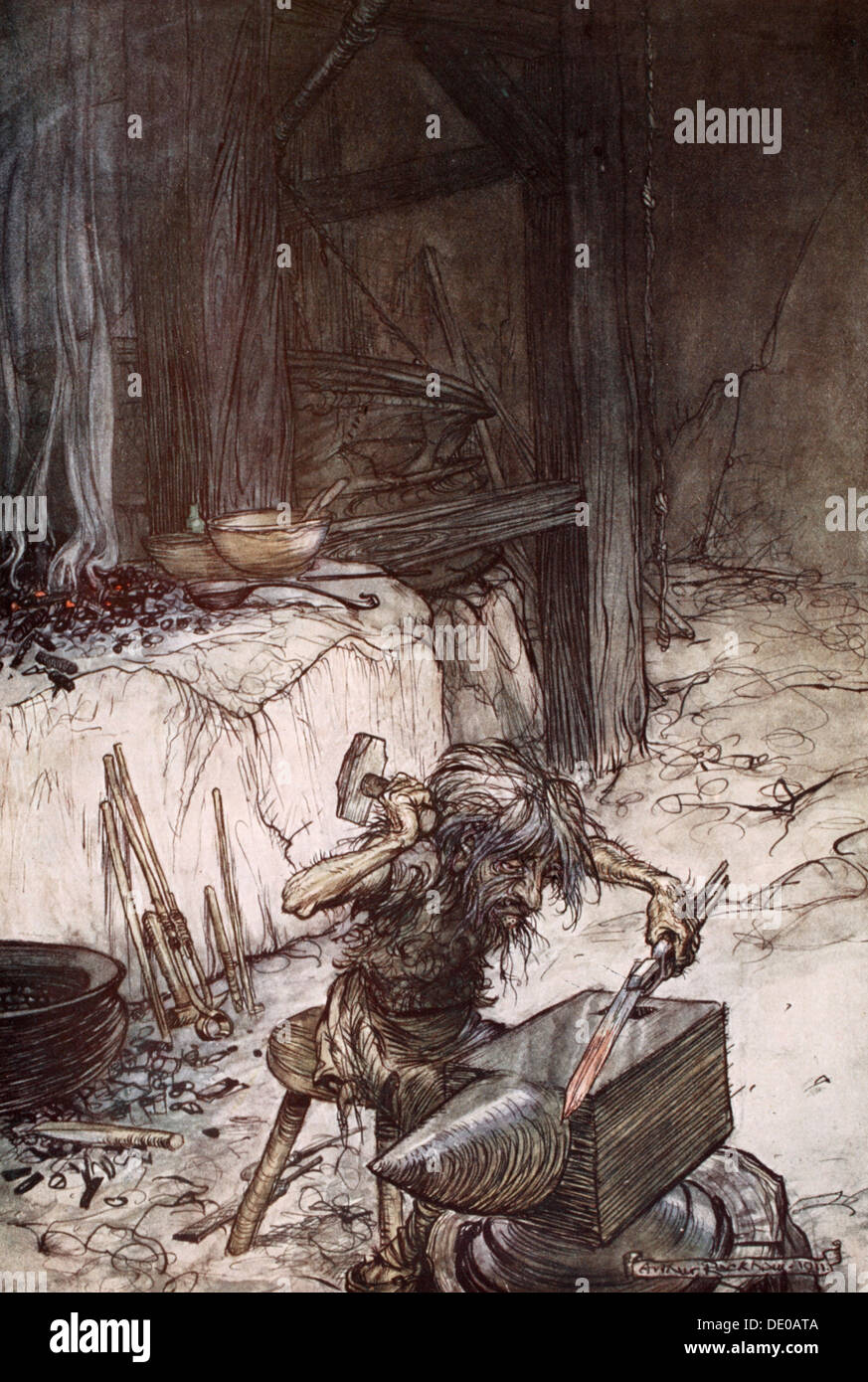 Sword and anvil hi-res stock photography and images - Alamy