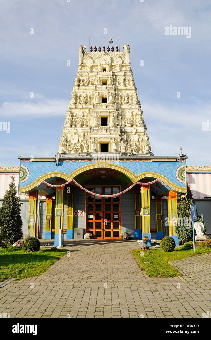 Sri Kamadchi Ampal, Hindu temple, Hinduism, Hamm, North Rhine ...