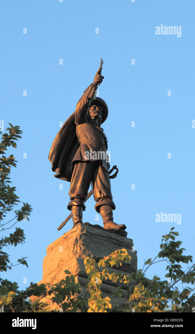 Canada, Ontario, Ottawa, Samuel de Champlain statue Stock Photo - Alamy