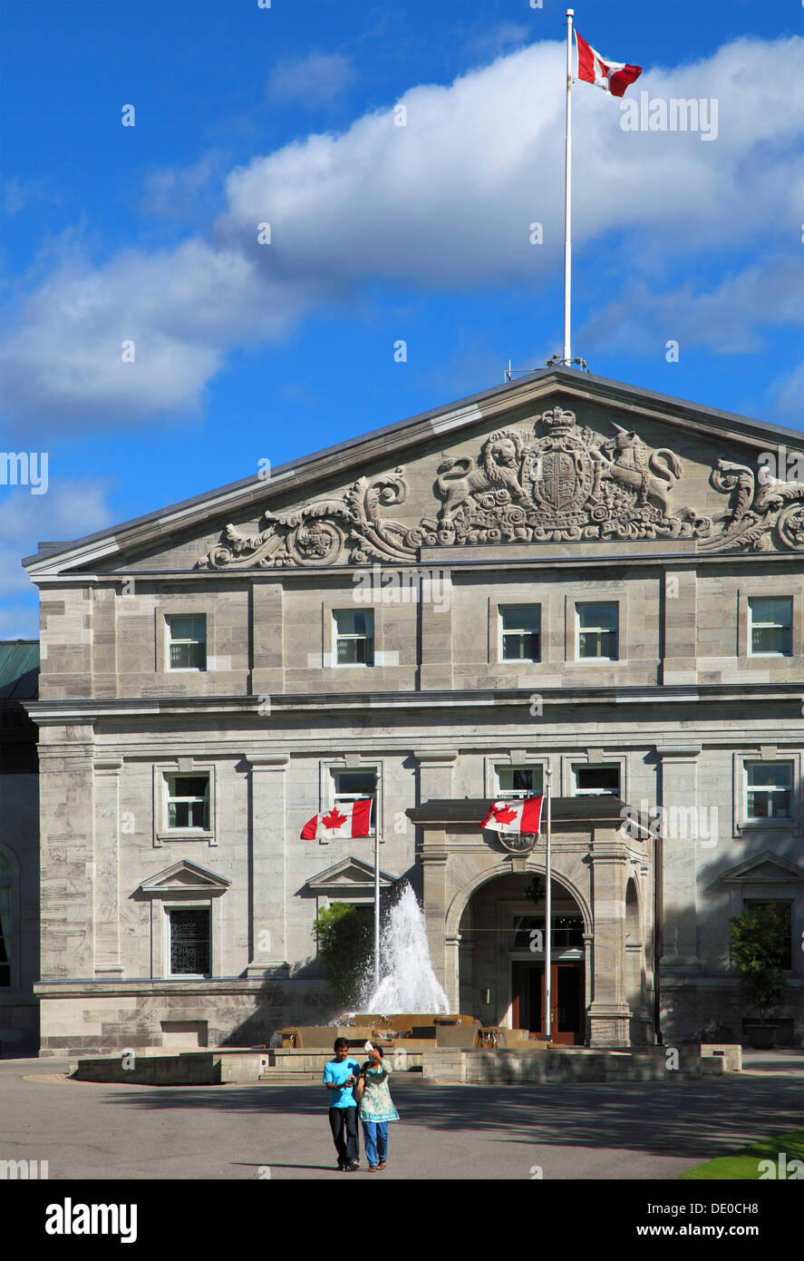 Canada, Ontario, Ottawa, Rideau Hall, Governor General's Residence ...