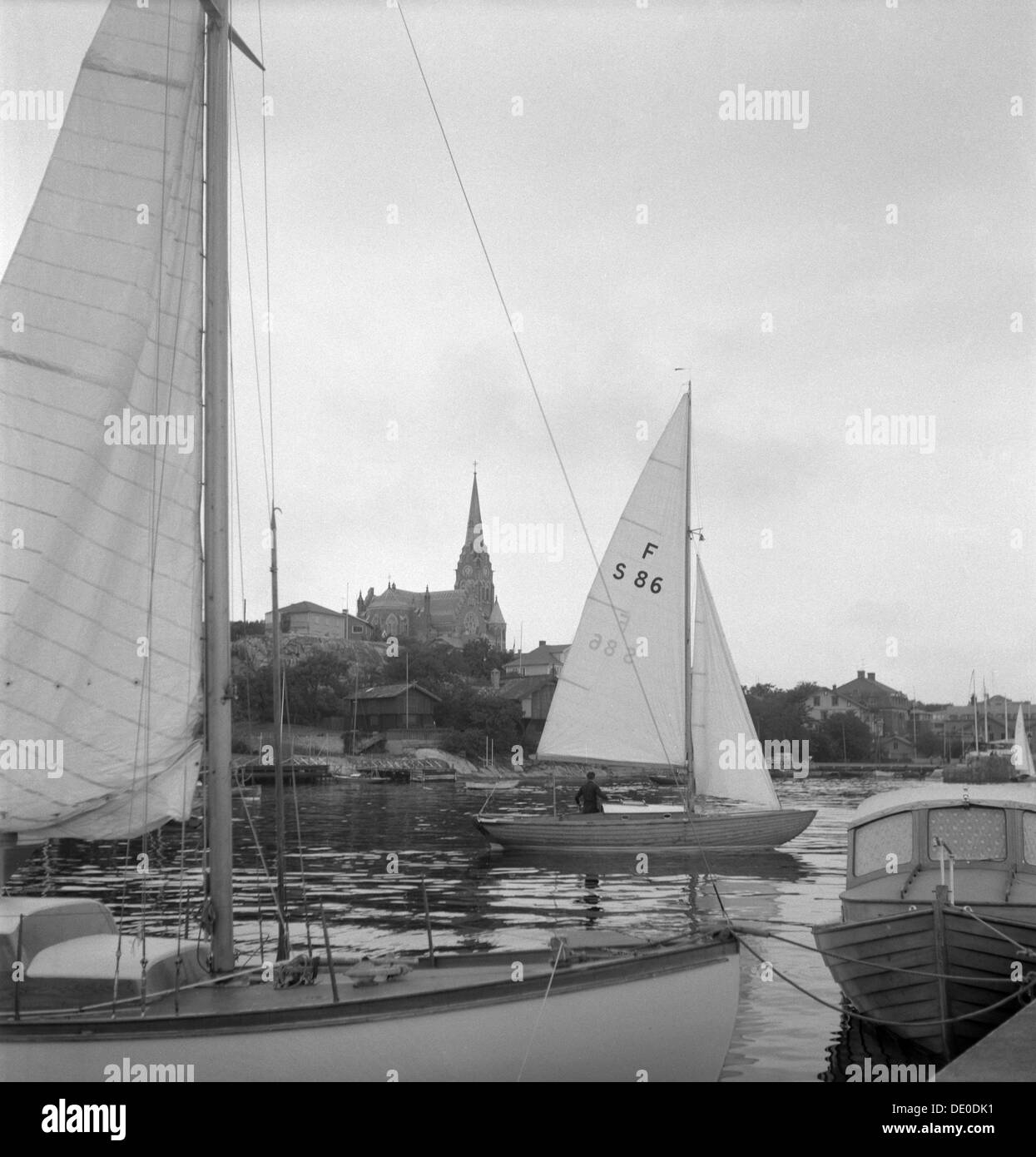 Lysekil, Västra Götaland, Sweden, 1960. Artist: Unknown Stock Photo - Alamy