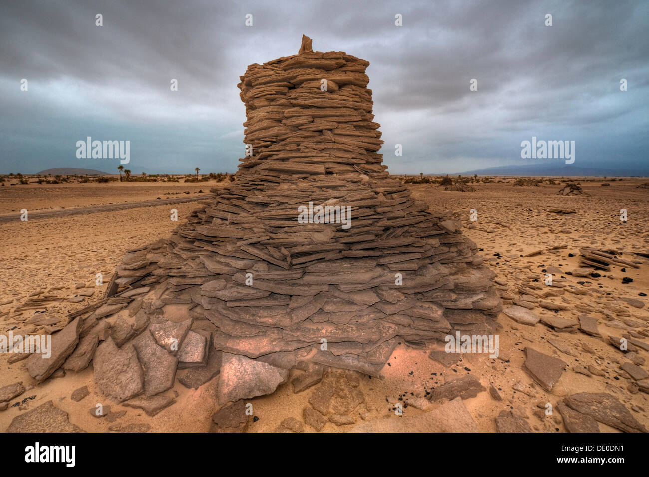 Afar-grave of a warrior, between Afdera and Ertale Stock Photo - Alamy