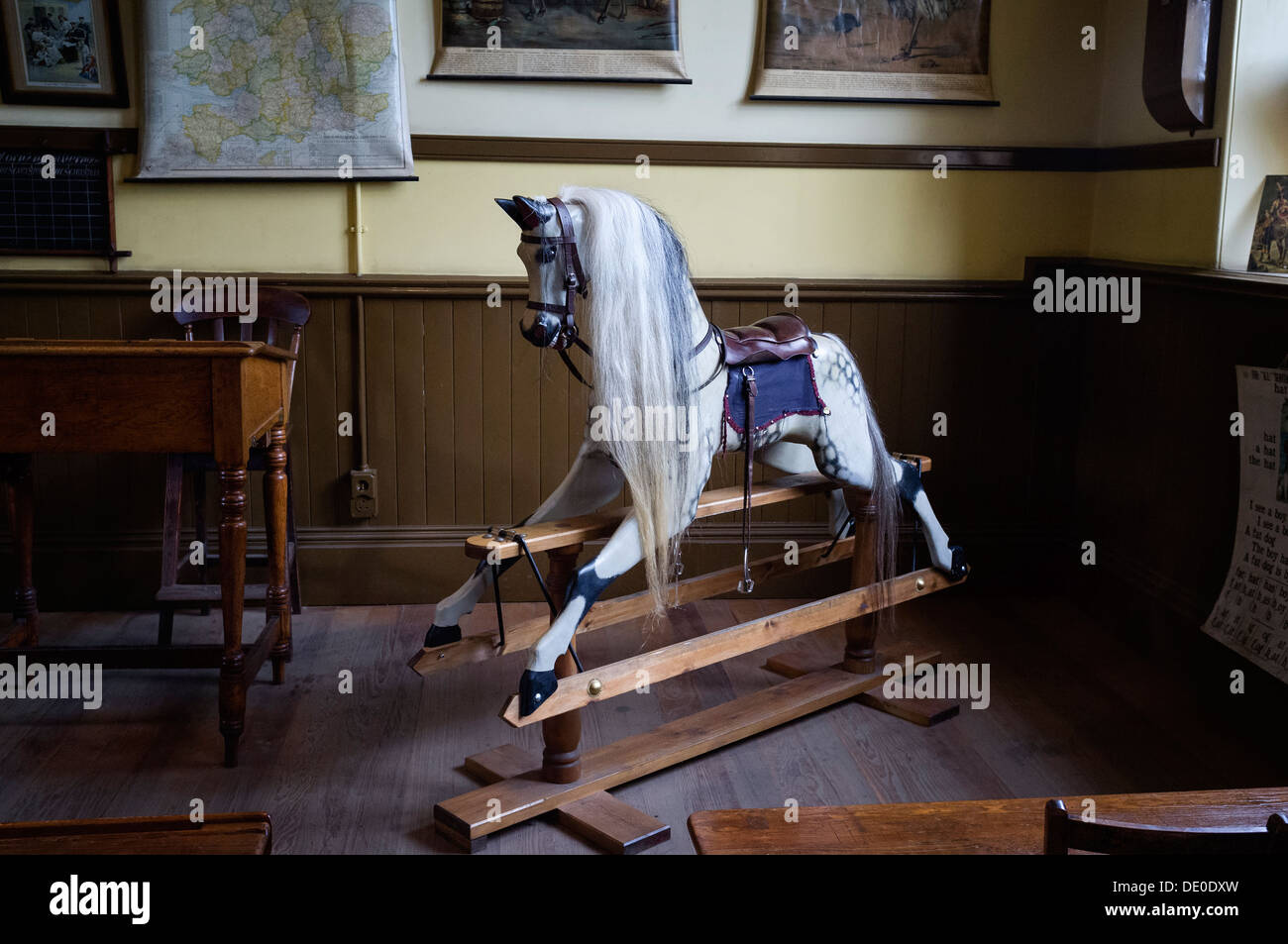 Rocking horse hi-res stock photography and images - Alamy