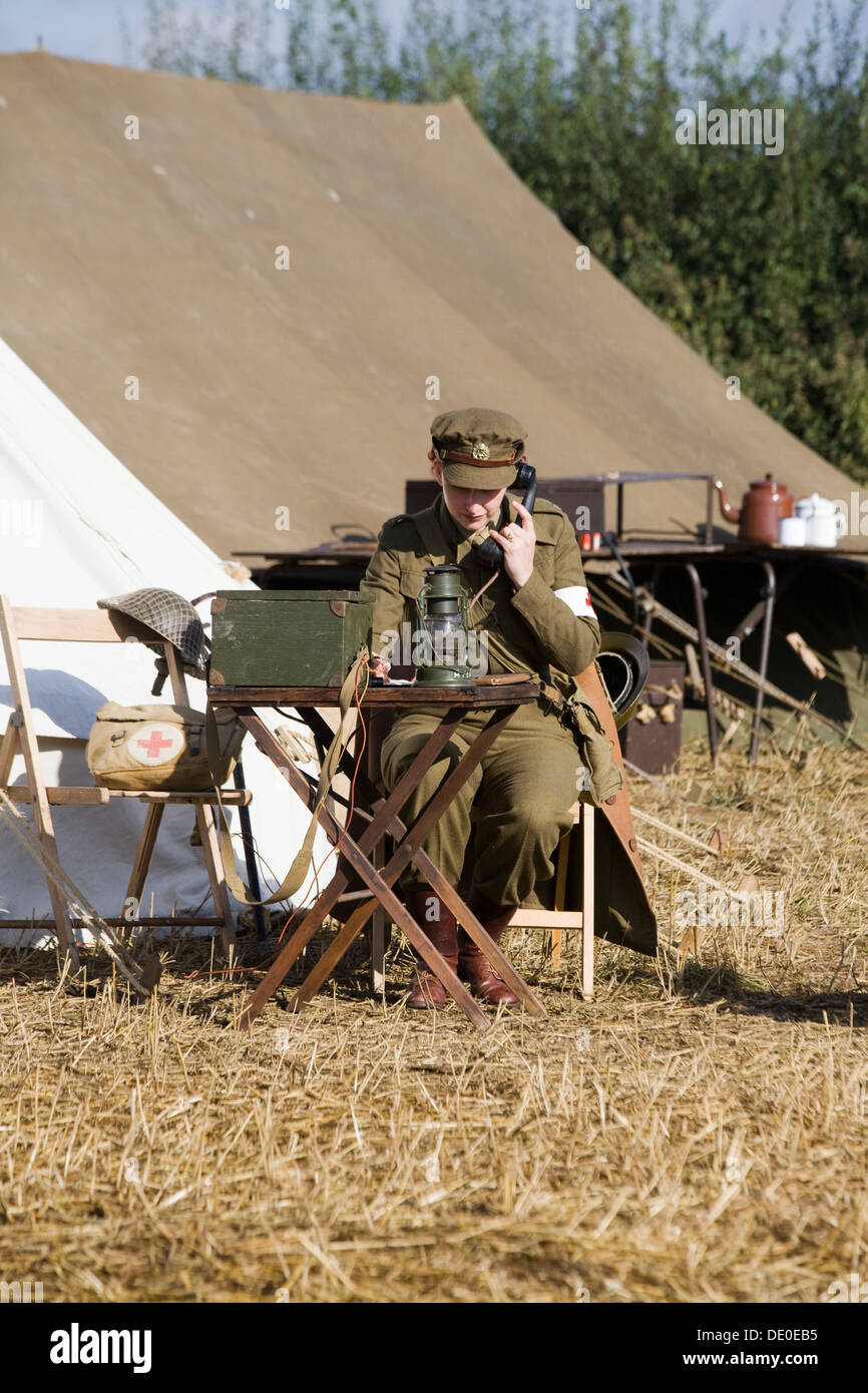 Ww11 reenactment hi-res stock photography and images - Alamy