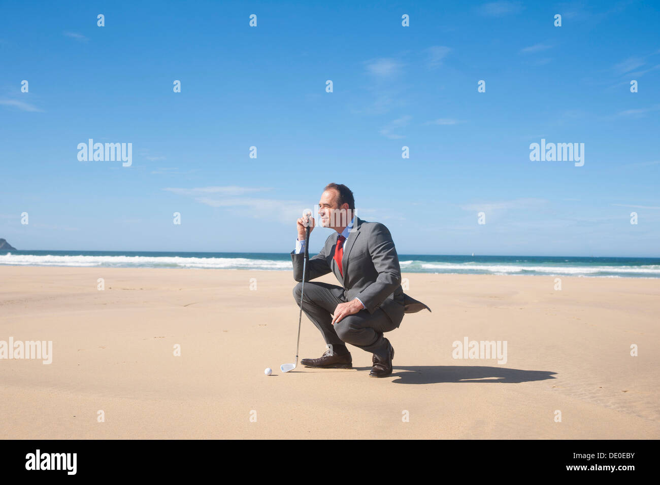 Golf side beach hi-res stock photography and images - Alamy