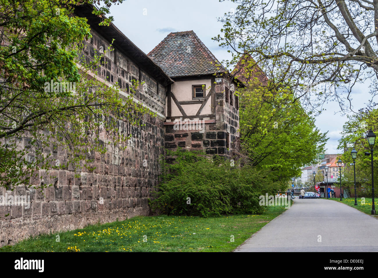 Towers nuremberg city walls hi-res stock photography and images - Alamy