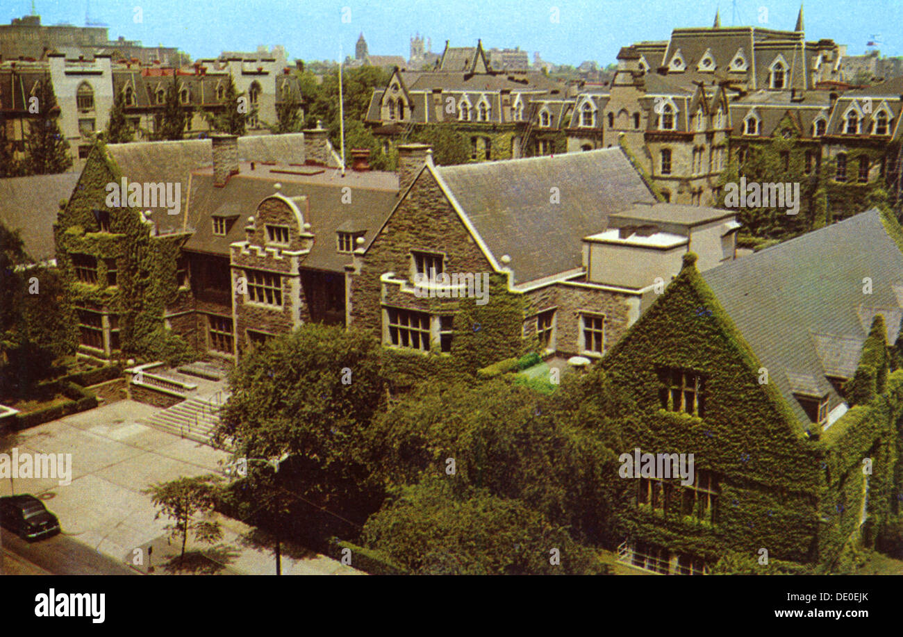 Houston hall university of pennsylvania hi-res stock photography and ...