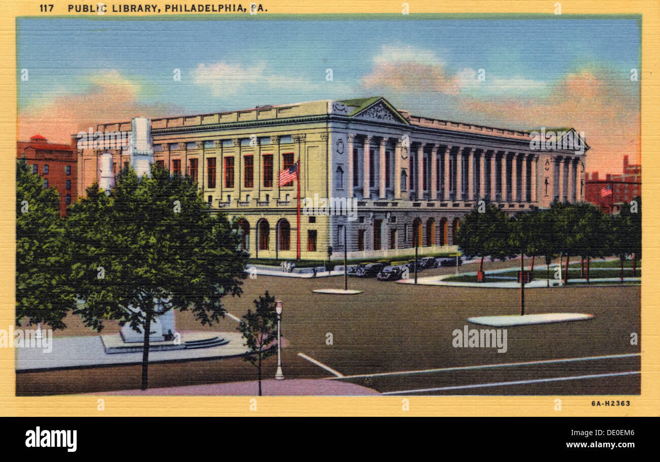 Free library philadelphia hi-res stock photography and images - Alamy