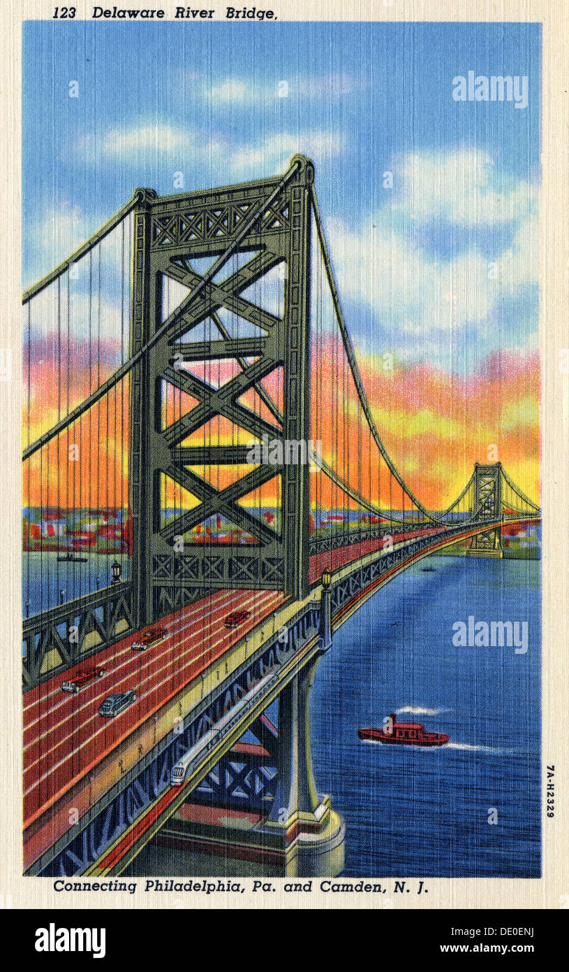 Delaware river bridge hi-res stock photography and images - Alamy