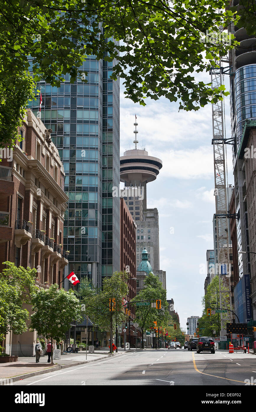 Harbour Centre is a notable skyscraper in the central business district ...