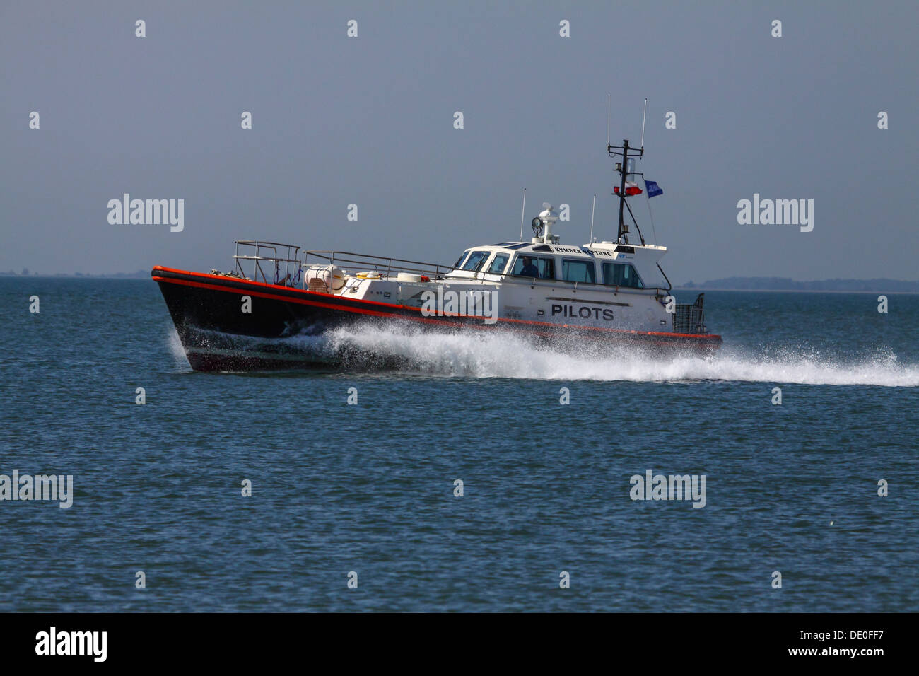 Humber Coastguard Pilots vessel at sea Stock Photo - Alamy