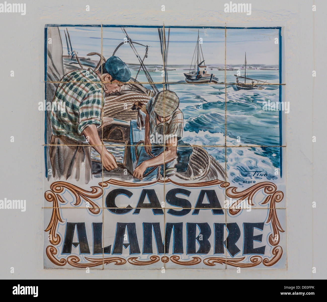 Ceramic letter tiles hi-res stock photography and images - Alamy