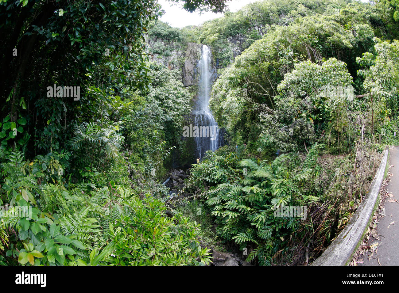 Wailua Falls, Maui, Hawaii, USA Stock Photo - Alamy