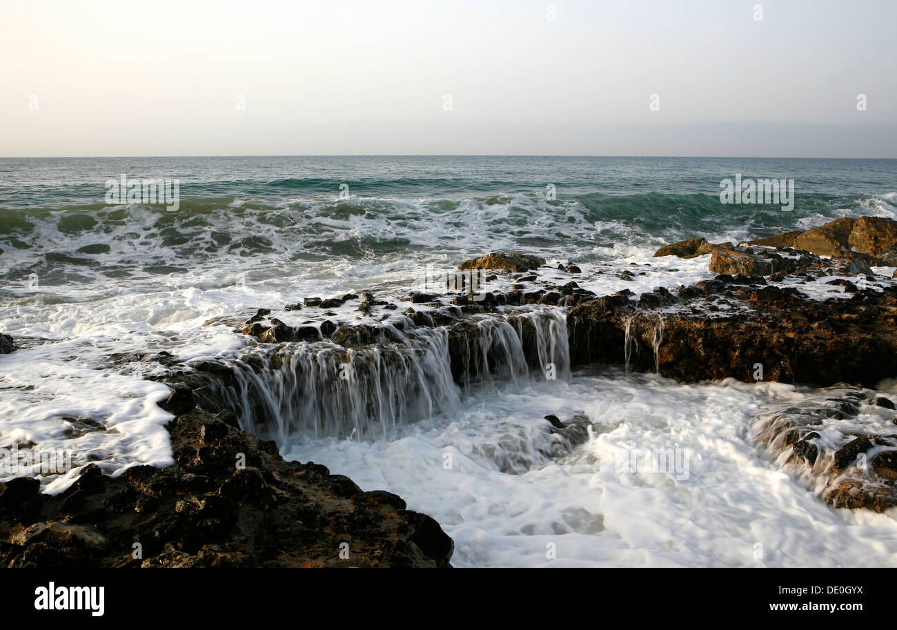 Mediterranean coast in Sitges, Parc National del Garraf, Costa Dorado ...