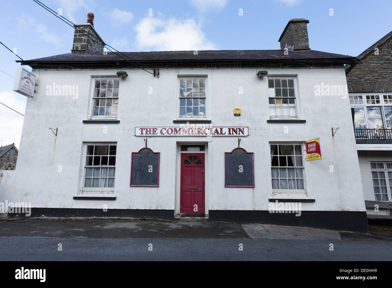 Commercial Inn Cilcennin, Ceredigion. Village centre pub closed and for ...