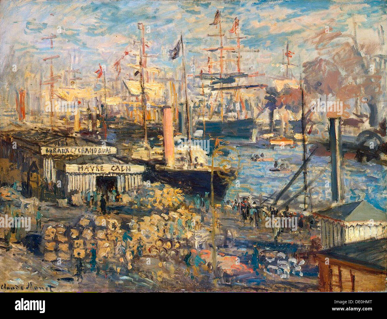 Claude Monet Harbor