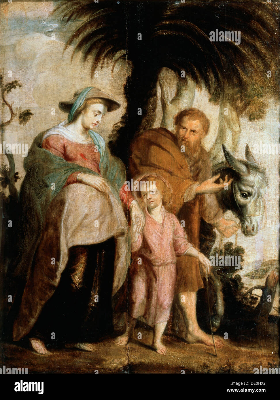 'The Return from Egypt', 1614. Artist: Peter Paul Rubens Stock Photo ...