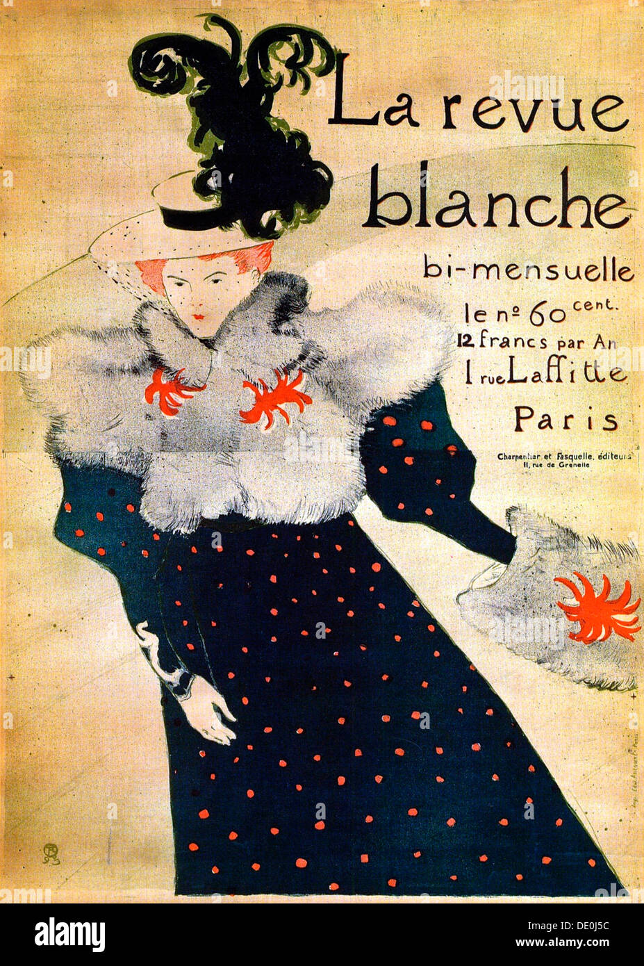 'La Revue Blanche', c19th century. Artist: Henri de Toulouse-Lautrec ...
