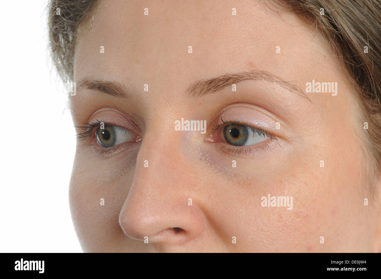 Pair of eyes human closeup hi-res stock photography and images - Alamy