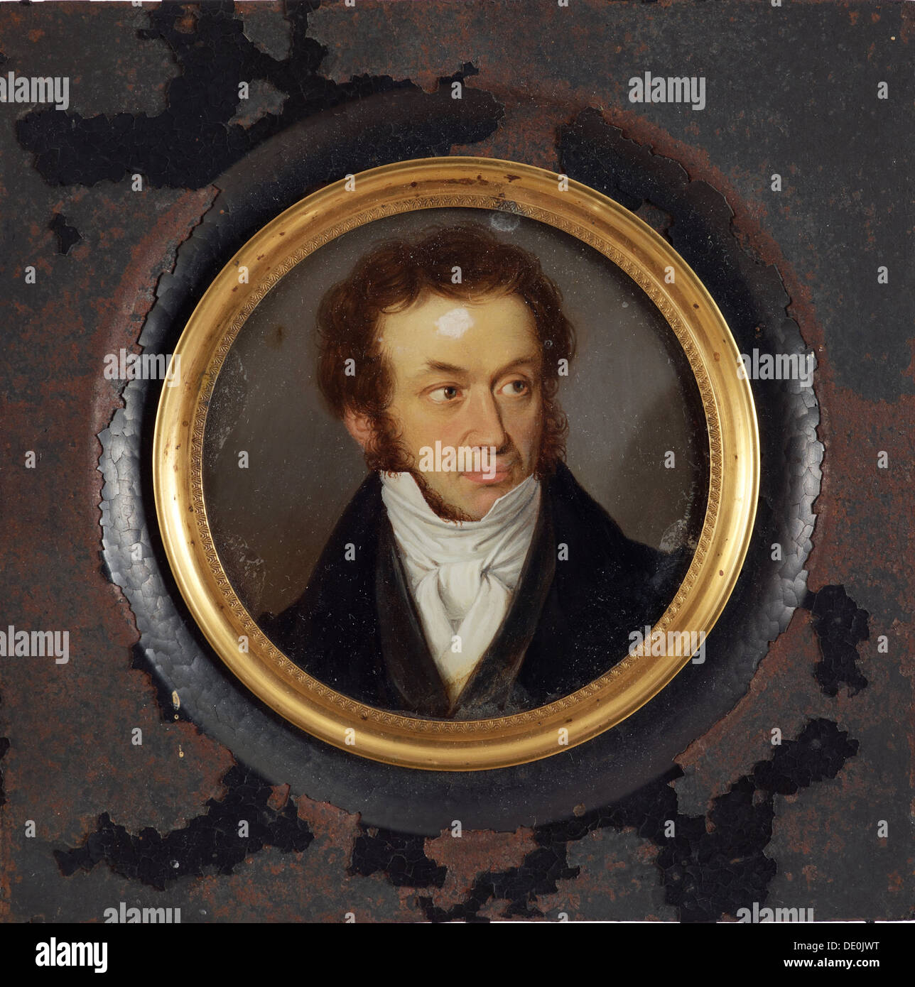 Portrait of the author Alexander S. Pushkin (1799-1837), 1830s. Artist ...
