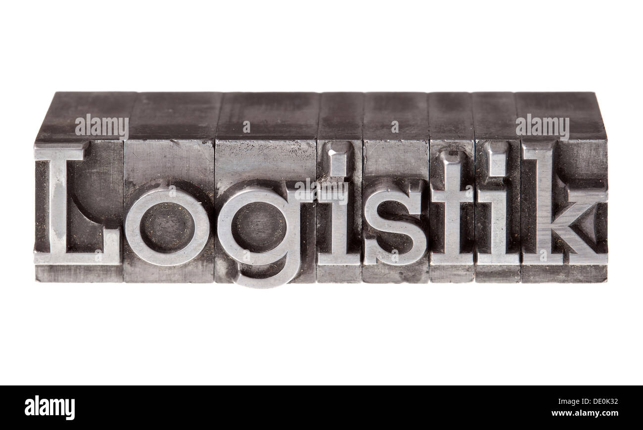 Old Lead Letters Forming The Word Logistik German For Logistics Stock Photo Alamy old-lead-letters-forming-the-word-logistik-german-for-logistics-stock-photo-alamy