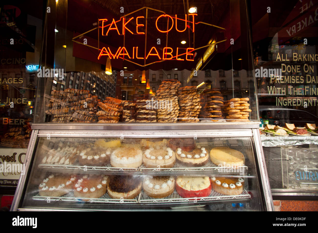 Bakery, Mid-town Manhattan, New York, United States of America Stock ...