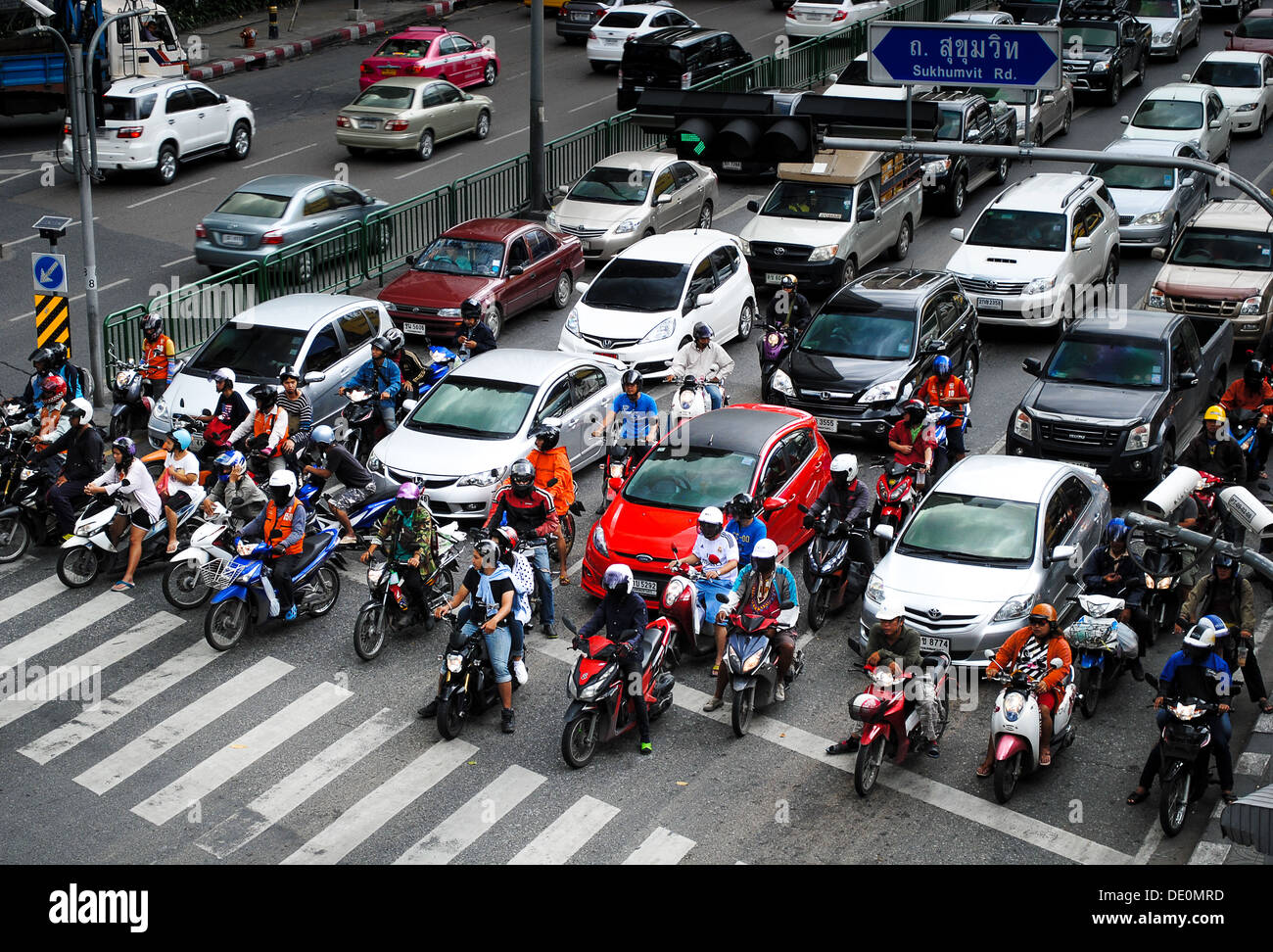 Bangkok Traffic Congestion High Resolution Stock Photography and Images - Alamy