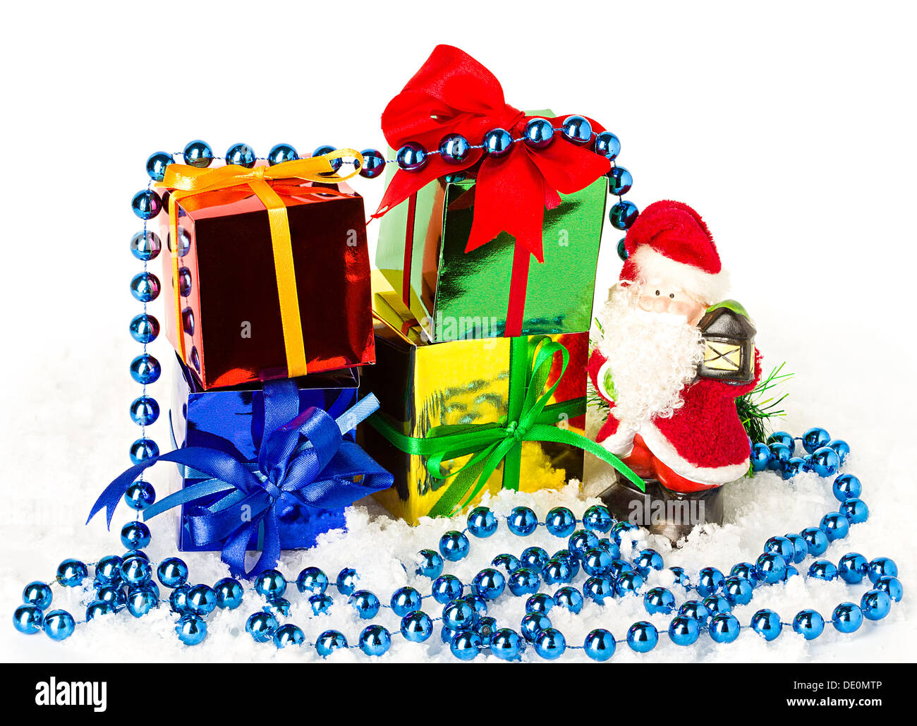 Christmas red gift box bauble hi-res stock photography and images - Alamy