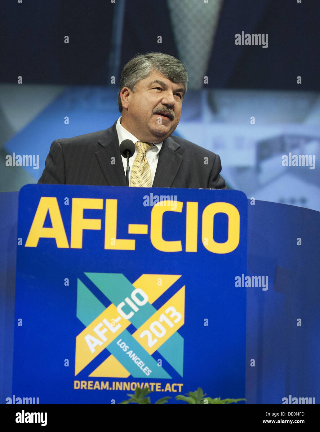 Sept. 10, 2013 - Los Angeles, CALIFORNIA, USA - Richard Trumka ...